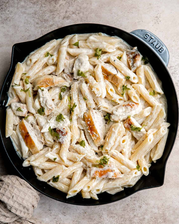 Kids Special Creamy & Cheesy White sauce Chicken Pasta – Ammas Food ...
